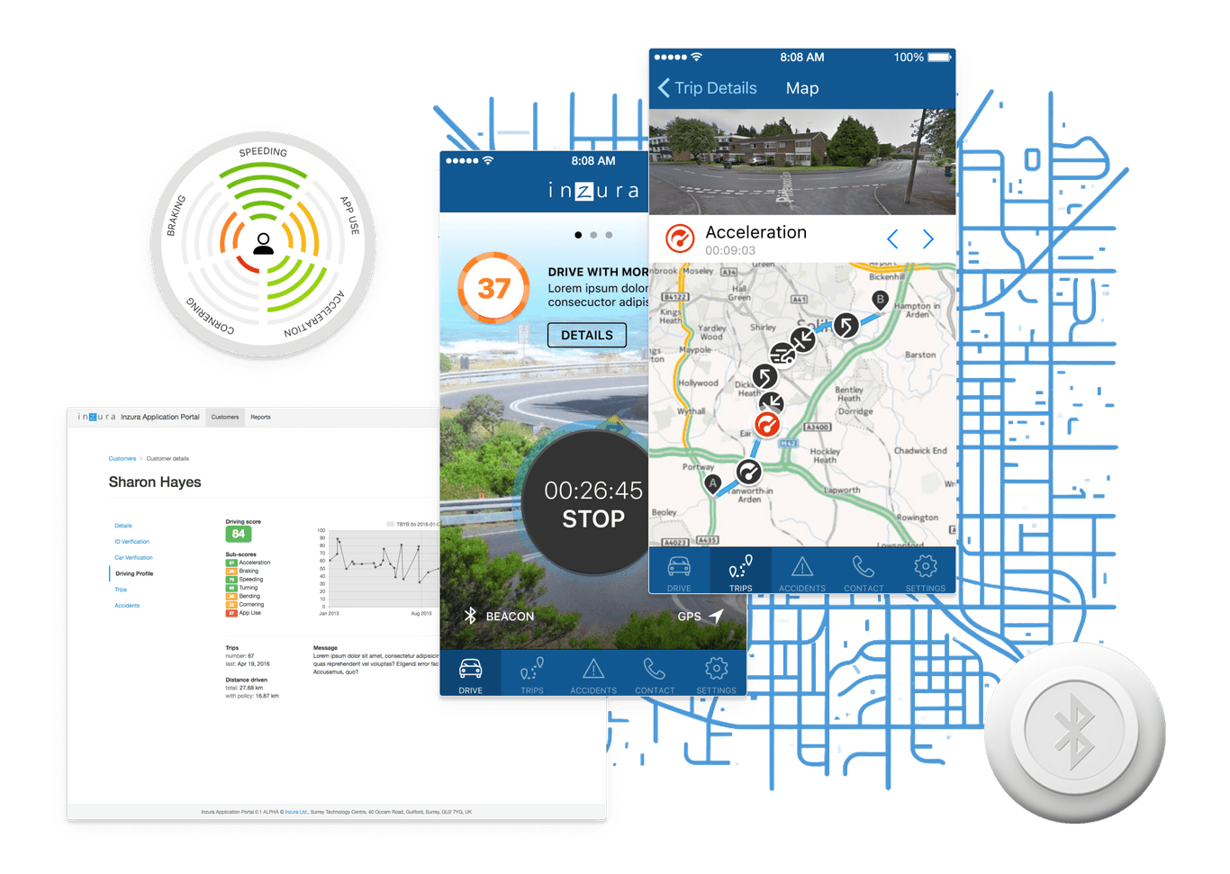 Inzura mobile app and admin panel | Projects | Zaven | Software ...